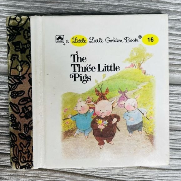 Little Golden Book | Accents | Little Little Golden Book By Three ...
